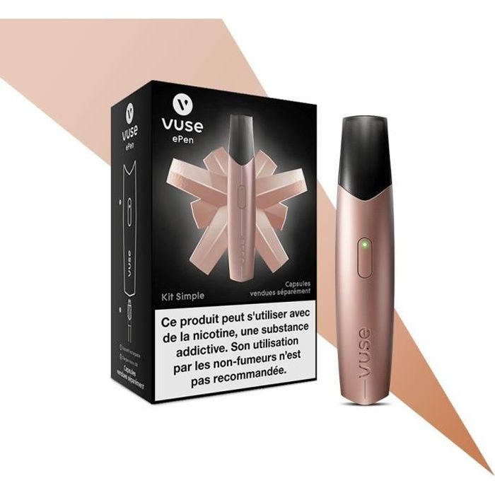CIGARETTE ELECTRONIQUE KIT VUSE EPEN ROSE GOLD - Cdiscount Au quotidien