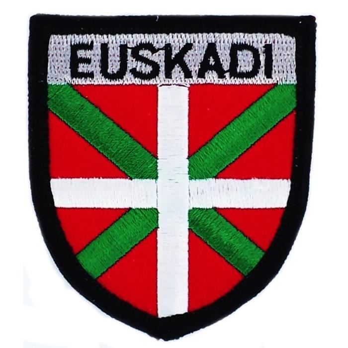 Patch ecusson thermocollant drapeau pays basque - Cdiscount Beaux-Arts ...