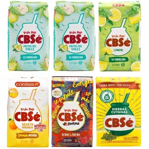 Yerba Mate 3kg CBSe Fruité Différentes Saveurs Naranja Energy Guarana ...