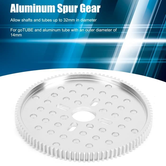 Kit Modelisme A Construire engrenage cylindrique en aluminium à dent ...