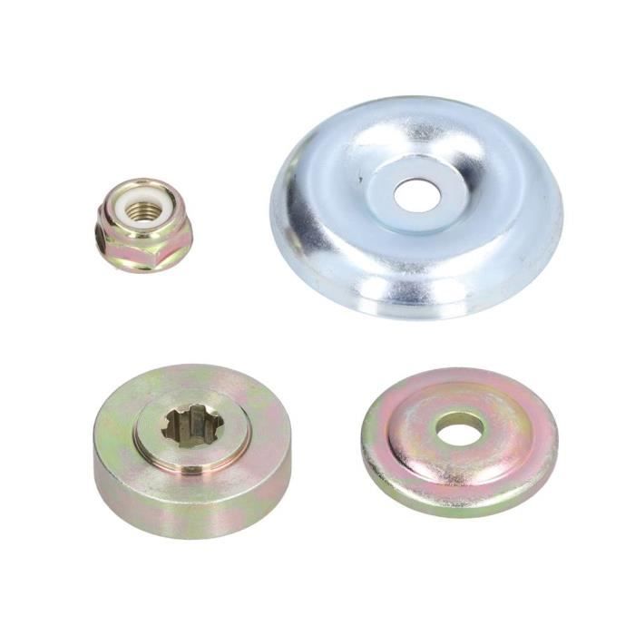 HURRISE Adaptateur de lame de débroussailleuse pour tondeuse Plaque de ...