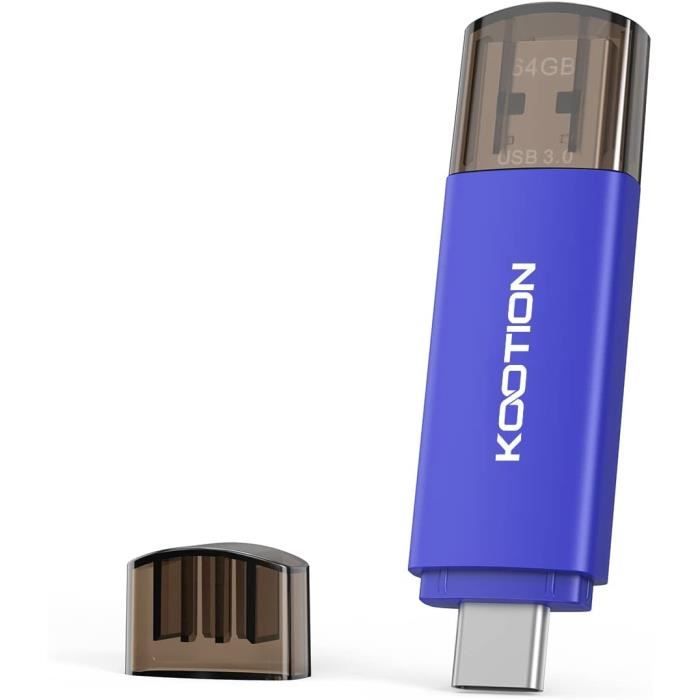 Clé Usb C 64 Go Cle Usb 3.0 Otg 2 En 1 Clef Usb 64 Gb Flash Drive Type ...