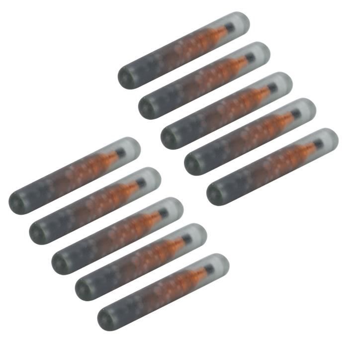 Vvikizy Microchip pour animaux de compagnie 10pcs Puce Électronique ...