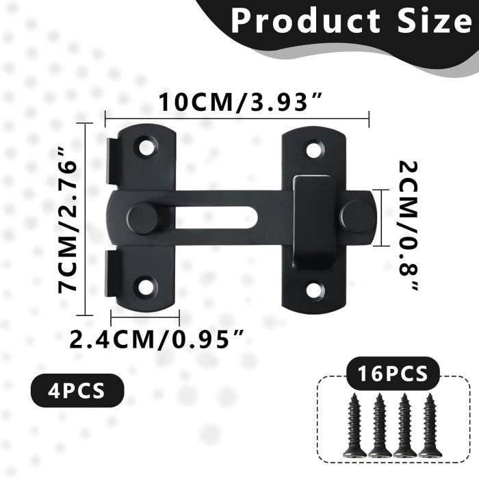 Loquet Porte Coulissante Inox,Loquet Porte,Loquet Porte Exterieur ...