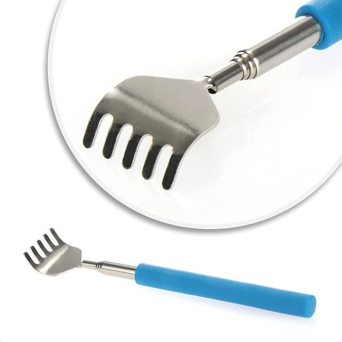 Com-four grattoir Dorsal télescopique 4X, Masseur pour Le Dos, Le Cou ...