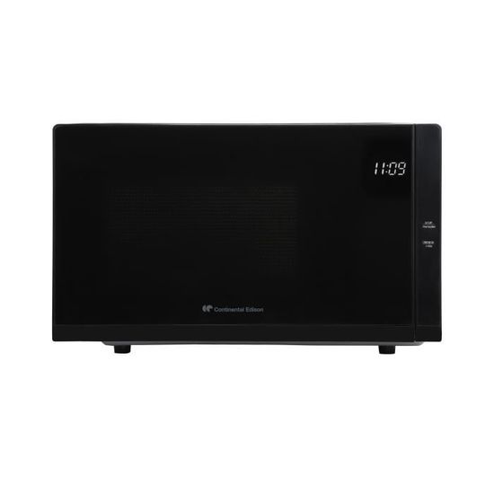 Micro-ondes - CONTINENTAL EDISON - CEMO23BG - Gril - Noir - 1280 W - L48 x H29,3 x P33,7 cm - 23 ...