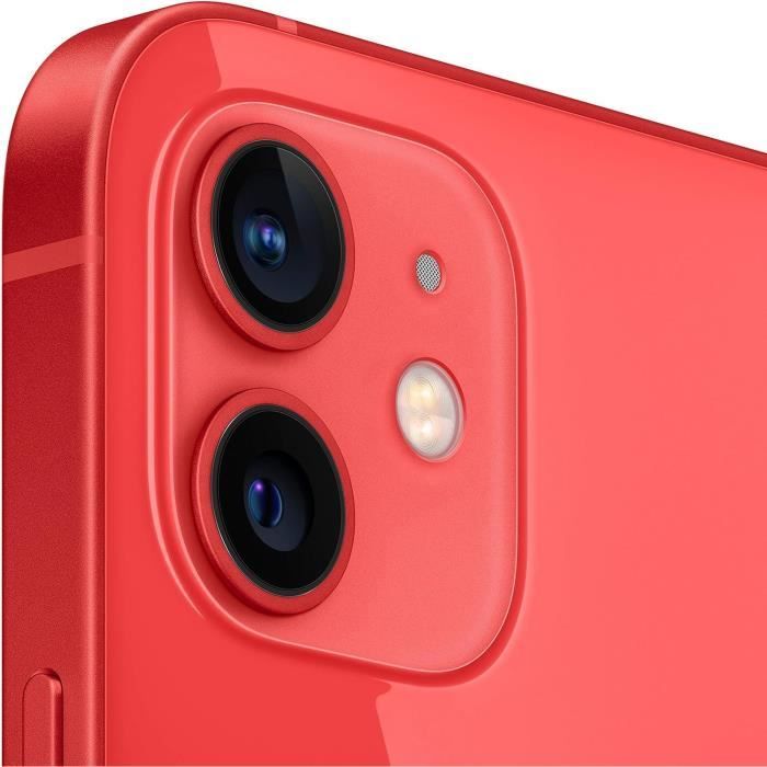 APPLE iPhone 12 128Go Rouge - Reconditionné - Excellent état ...