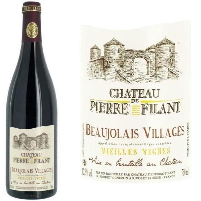 Château Pierre Filant Beaujolais Villages Vieilles Vignes 2016 - Vin ...