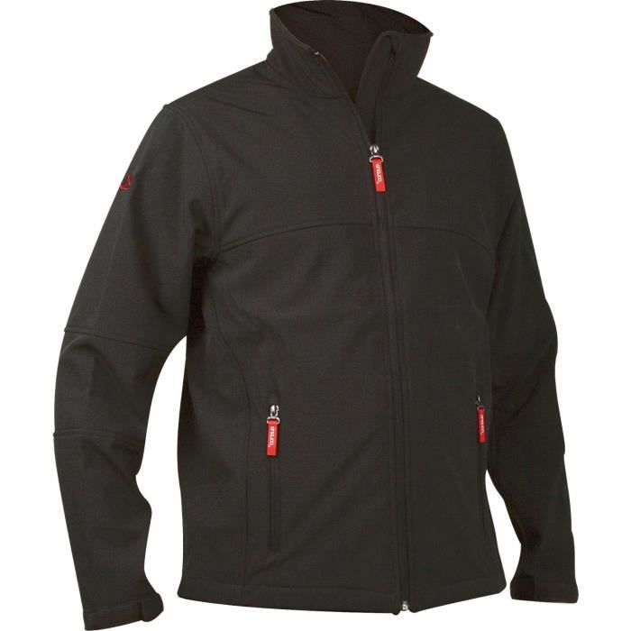 AVENTO Softshell - Homme - Noir - Cdiscount Sport