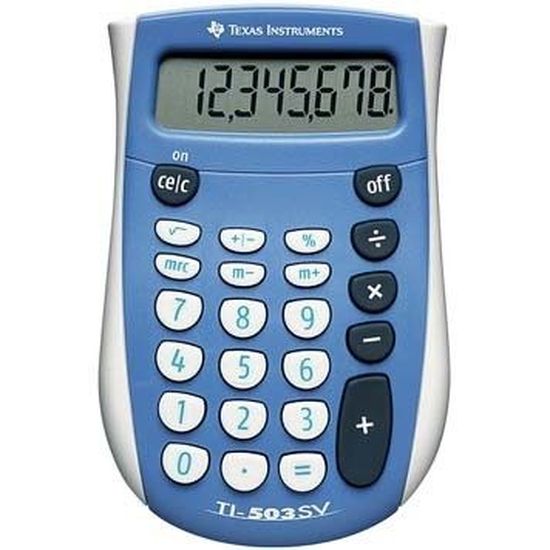 TEXAS INSTRUMENTS Calculatrice TI 503SV - Cdiscount Beaux-Arts et ...