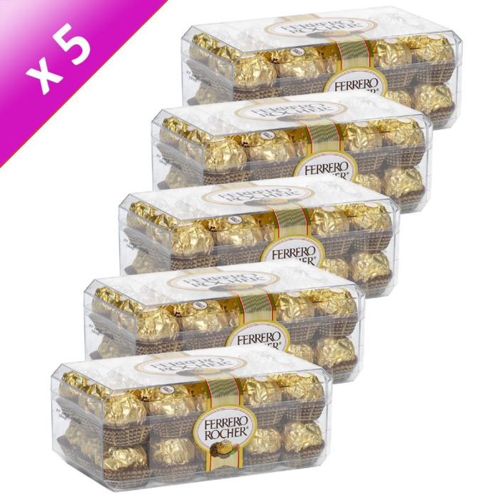 FERRERO Rocher 375 g (x5) - Cdiscount Au quotidien