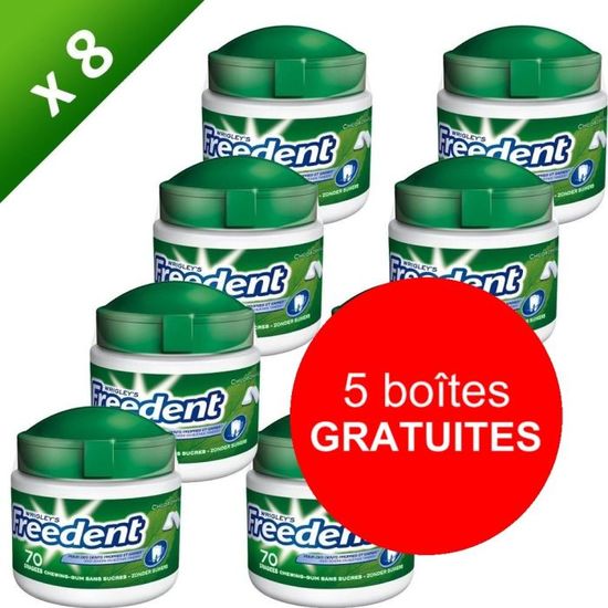 FREEDENT Box Chlorophylle (x8) - Cdiscount Au quotidien