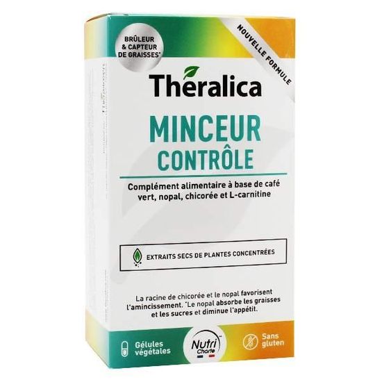 Theragreen Theralica Minceur Contrôle 60 gélules végétales - Cdiscount Santé - Mieux vivre