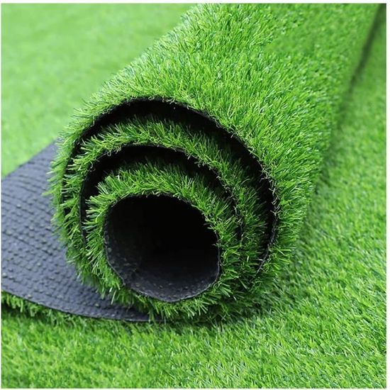 30mm d'herbe Artificielle Haute Densité Verte De Faux Tapis Antidérapant De Gazonpour Une Aire ...