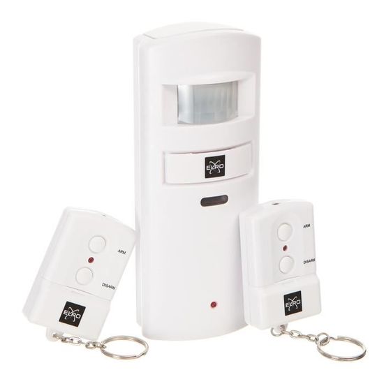 ELRO Mini alarme maison avec 2 télécommandes - Cdiscount Bricolage