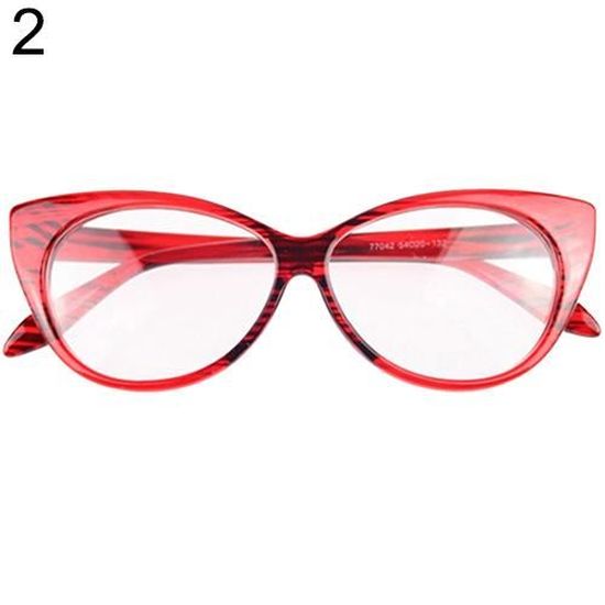 Femme Classique Lunettes Vintage sexy Forme oei... rouge - Achat ...