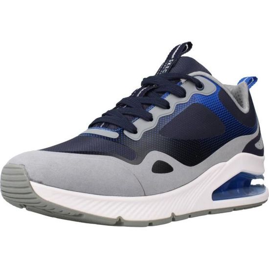 Basket Skechers 113169 Bleu 44 Bleu - Cdiscount Chaussures