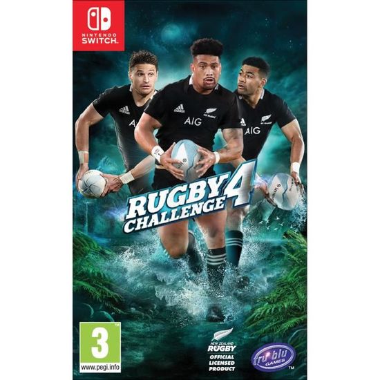 RUGBY CHALLENGE 4 SWITCH - Cdiscount Jeux vidéo