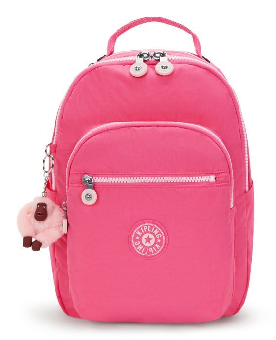 Kipling Sac à dos de loisirs rose pour fille - Back To School Seoul Backpack S Happy Pink C ...