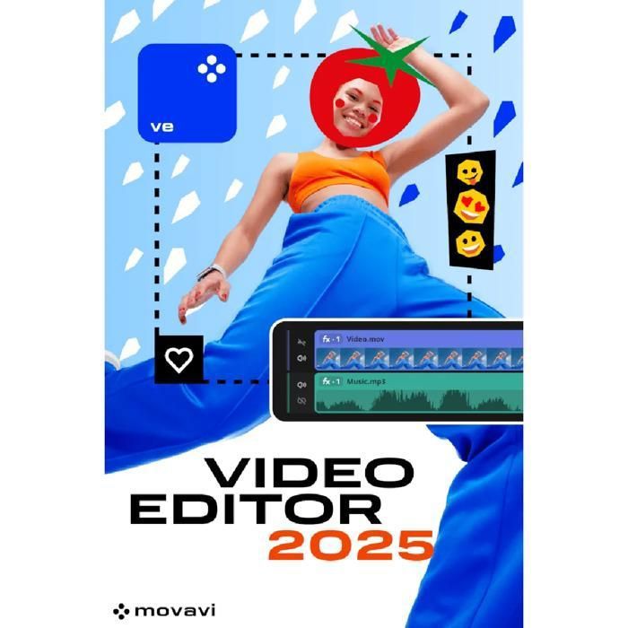 Clé Movavi Video Editor Plus 2026 (à vie / 1 PC/MAC) - Cdiscount ...