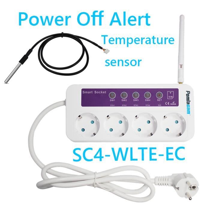 EC add Temp sensor -Alarme de panne de courant en option, interrupteur ...