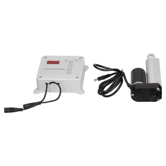 Akozon Commande automatique 30W Coop Control pour portes de 230‑1000mm ...