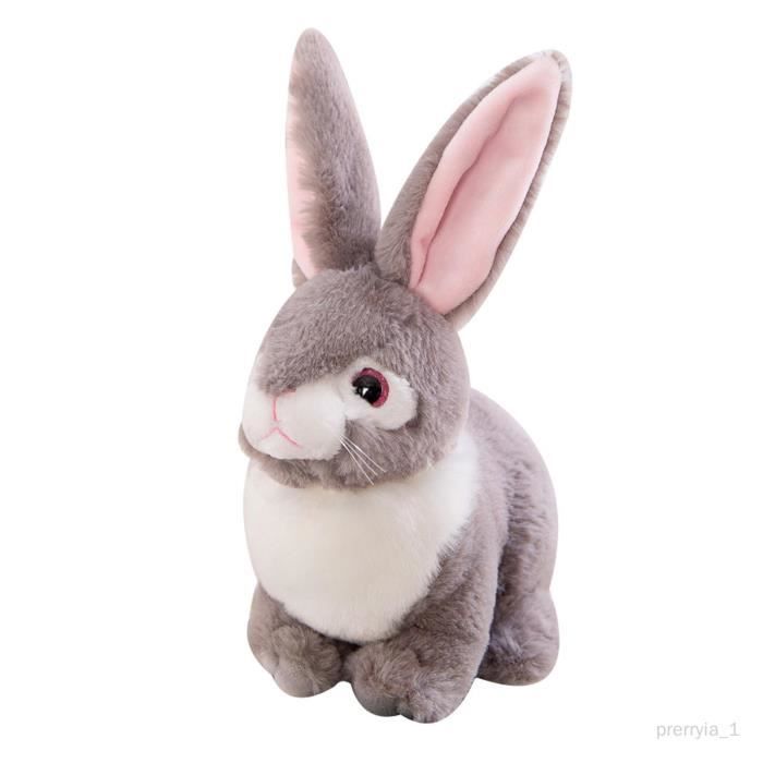Mignon peluche lapins de Pâques câlin lapin en peluche poupée lapin de Pâques pour la décoration ...
