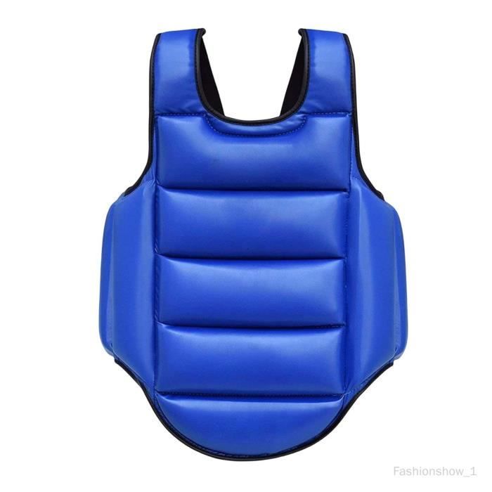 Karate Guard Chest Rib Boxing Taekwondo Protector Vest for Heavy ...