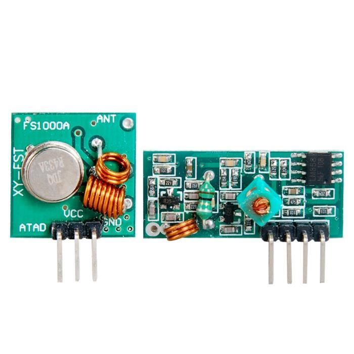 Émetteur RF 433Mhz & récepteur Kit pour Arduino... - Cdiscount TV Son Photo