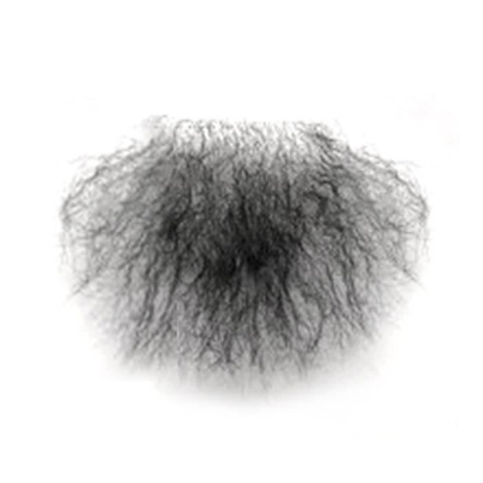 Différentes formes noir réaliste doux pubiens cheveux pour poupée de ...