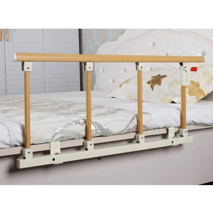 Lit garde lit portable et pliable rail for adultes âgées poignée de ...