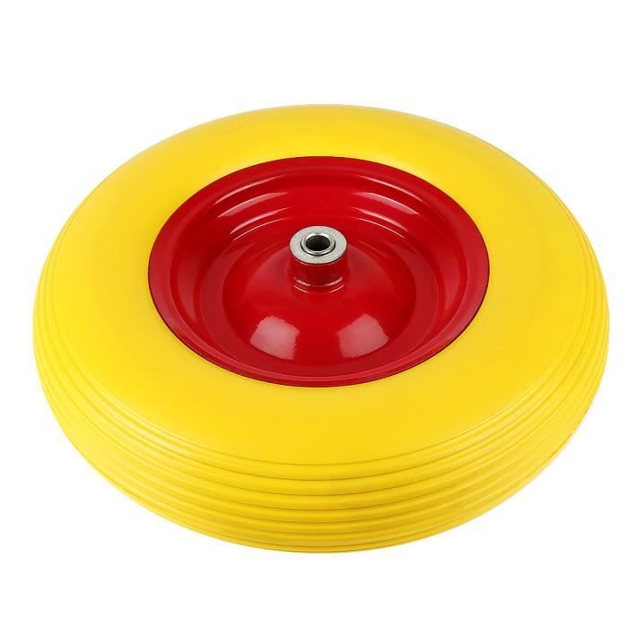 Roue de brouette - KEKEDA - 4.00-8 avec arbre - Roue de secours en PU ...