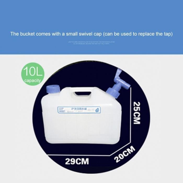 Sac d'hydratation,Réservoir d'eau Portable 10l 15l,seau à eau pour la conduite,conteneur de ...