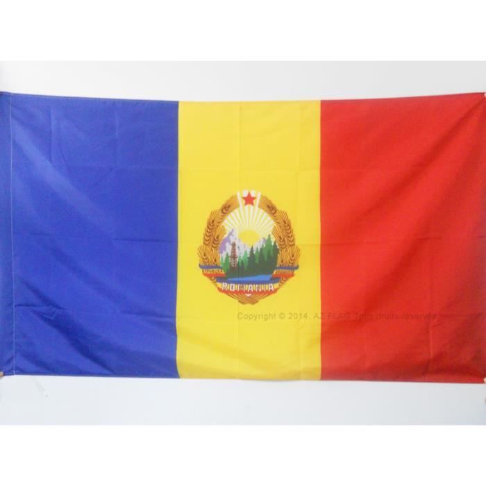 Drapeau République socialiste de Roumanie 1947-1989 150x90cm ...