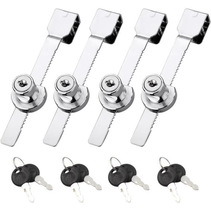 Serrure De Terrarium 4 Pièces Terrarium Vitrine Coulissante En Verre Serrure De Porte Serrures ...