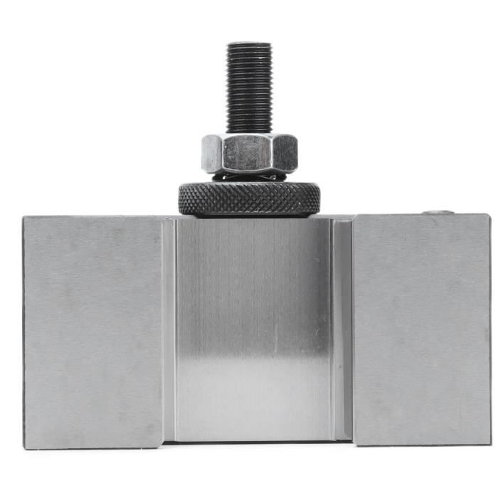 Cikonielf poteau d'outil Porte-outil de tour pratique en acier au ...