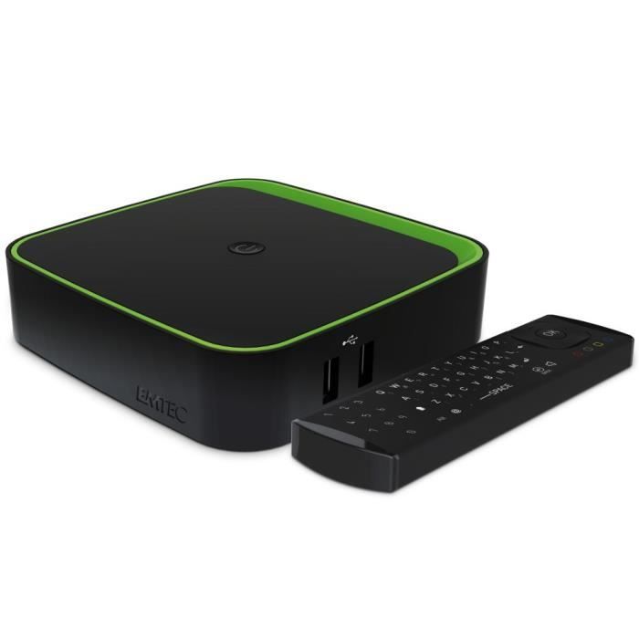 Box multimédia - EMTEC - Movie Cube The TV Box - TNT HD - WiFi ...