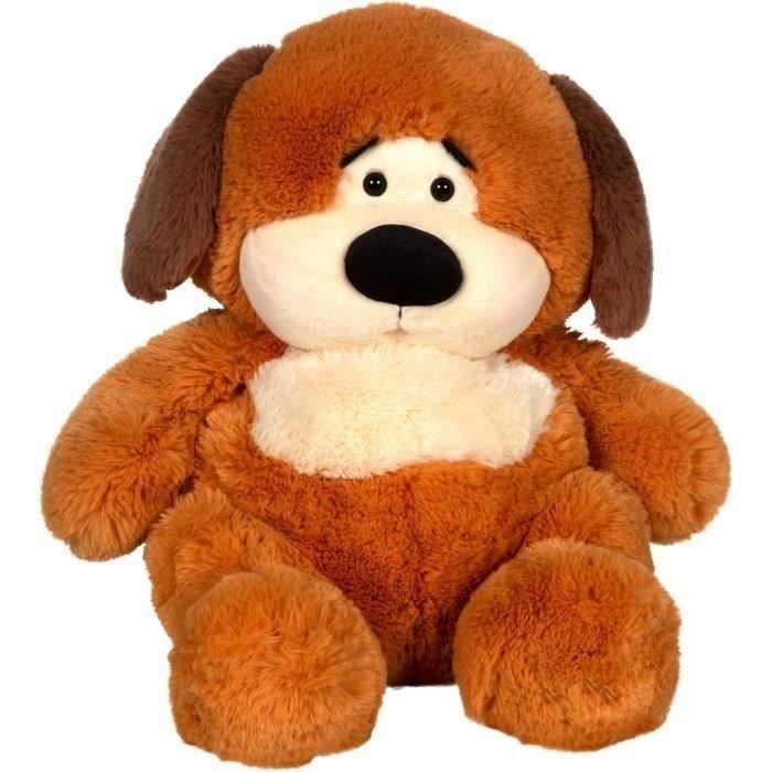 Peluche chien Chubby Dog - GIPSY TOYS - 40 cm Caramel - Cdiscount Jeux ...