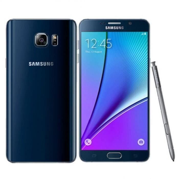 Samsung Galaxy Note 5 Bleu Saphir N-920T - Cdiscount Téléphonie