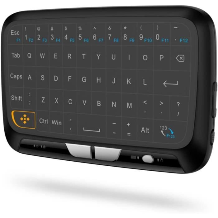 Mini Clavier Bluetooth 2,4 Ghz Avec Pavé Tactile, Clavier Portable Sans ...