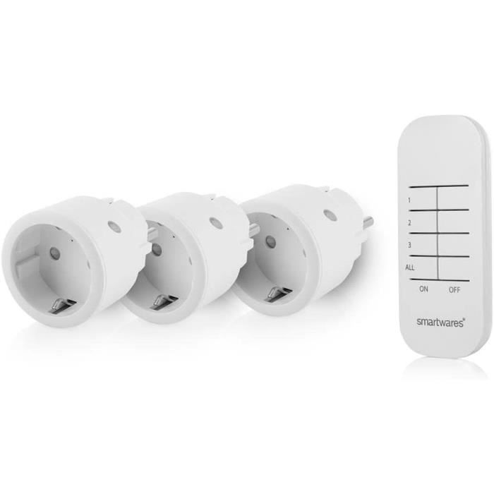 Plug & Connect Home Automation Kit – 3 Prises Intérieures Et ...