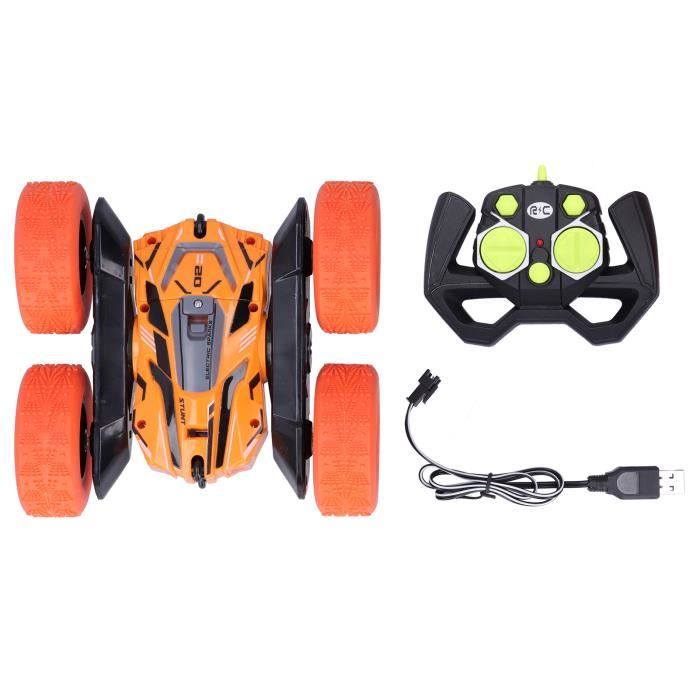 VINGVO Voiture RC double face Voiture de Dérive Télécommandée Double Face 2.4G Jouet de Voiture ...