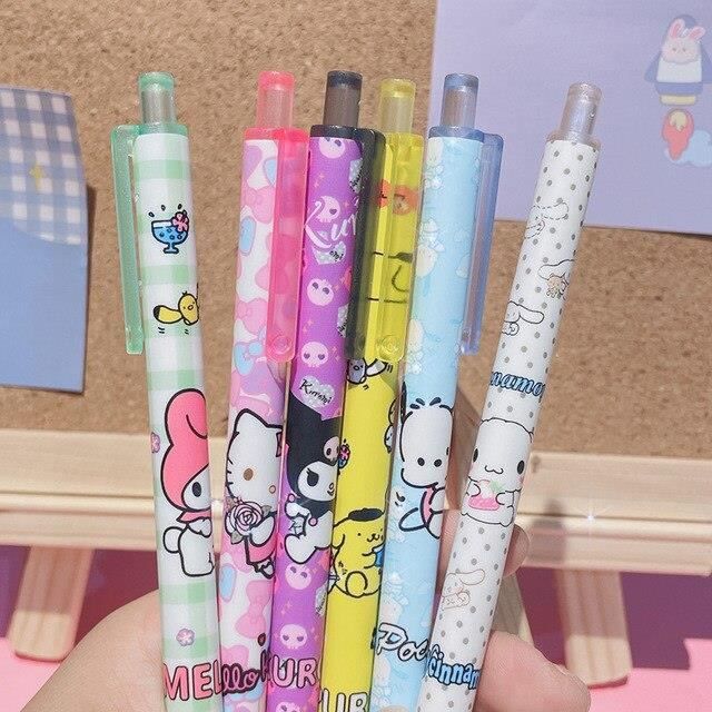 STYLO,3pcs cartoon style--Stylo à pression «I love», 3 pièces, 0.5mm ...