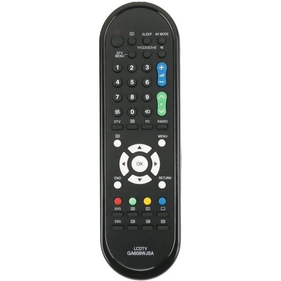 GA608WJSA Télécommande de Remplacement pour Sharp TV RRMCGA608WJSA RRMCGA608WJSA LC19D1E ...