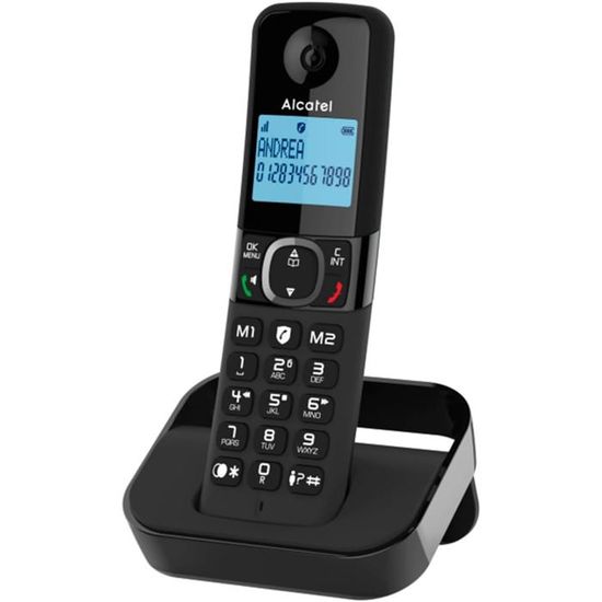 Téléphone Fixe Alcatel F860 Noir13 - Cdiscount Téléphonie