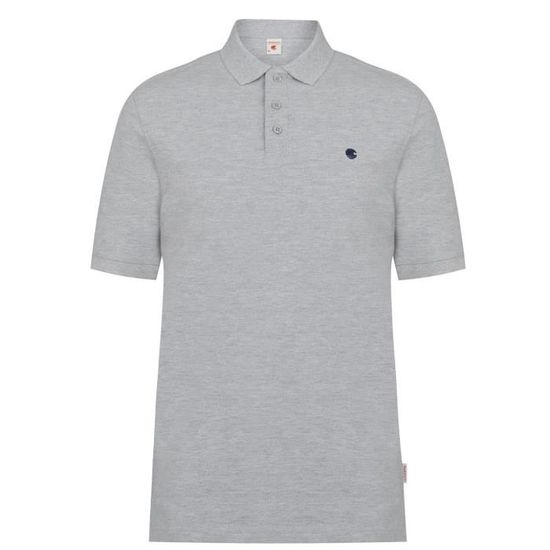 Soulcal Pique Polo T-Shirt Manche Courte Hommes Gris chiné - Cdiscount ...