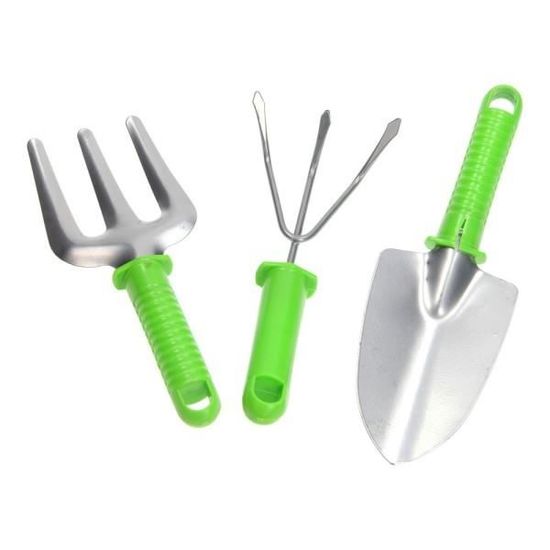 Réglez 3 pièces Garden Tools Rastal Pala Handle Maintenance Garden ...