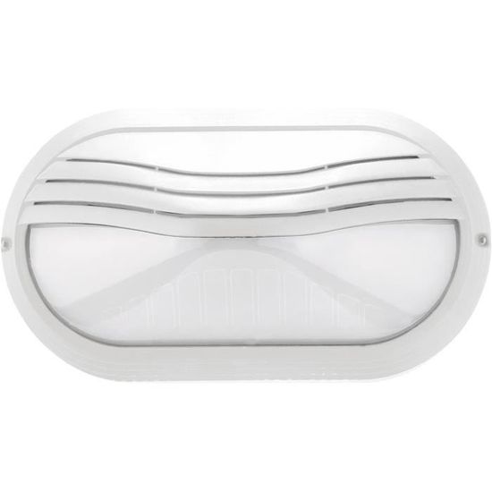 Lampe Murale Applique Plaff Blanc E27 Extérieur Ip65 Idéal Pour Les Résidences Ou Complexes ...