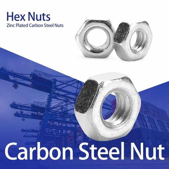 Zerone écrou fileté 100pcs / Ensemble Écrous Hexagnonal de Filetage en ...