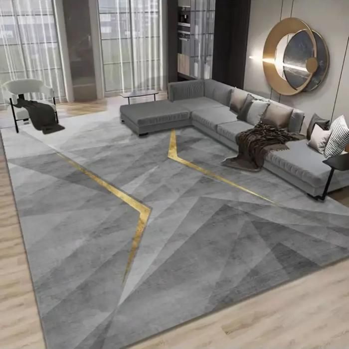 Tapis moderne simple pour salon,canapé,table basse,luxe,décor de ...